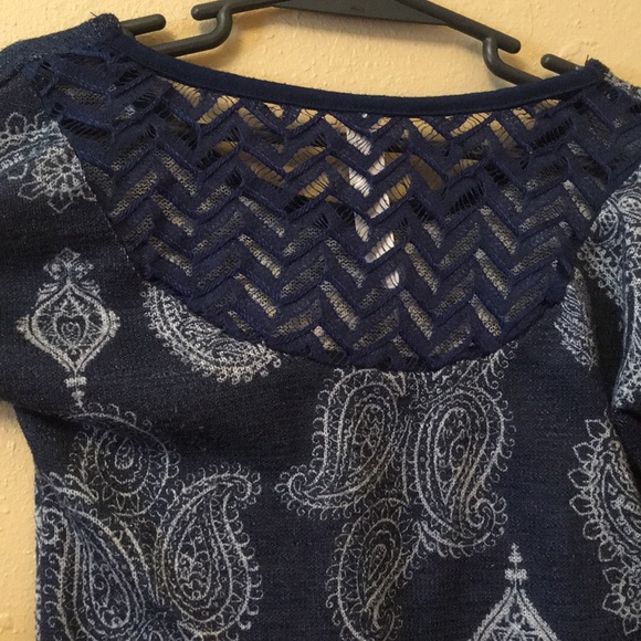 Beautees | Shirts & Tops | Beautees Longsleeve Owl Shirt With Lace Back ...